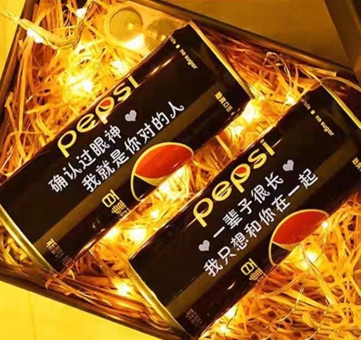 Unique/Special/Memorable Christmas customise coke gift box for client ...