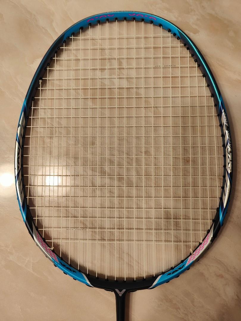 Victor Jetspeed S12 3U Badminton Racket, Sports Equipment, Sports ...