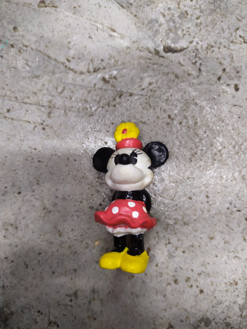 Vintage 1968 Minnie Mouse Mini Figure, Hobbies & Toys, Collectibles ...