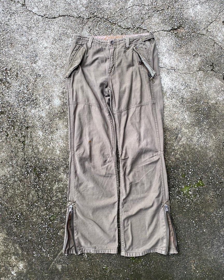 Vintage Baggy Military Cargos, Men's Fashion, Bottoms, Trousers on Carousell