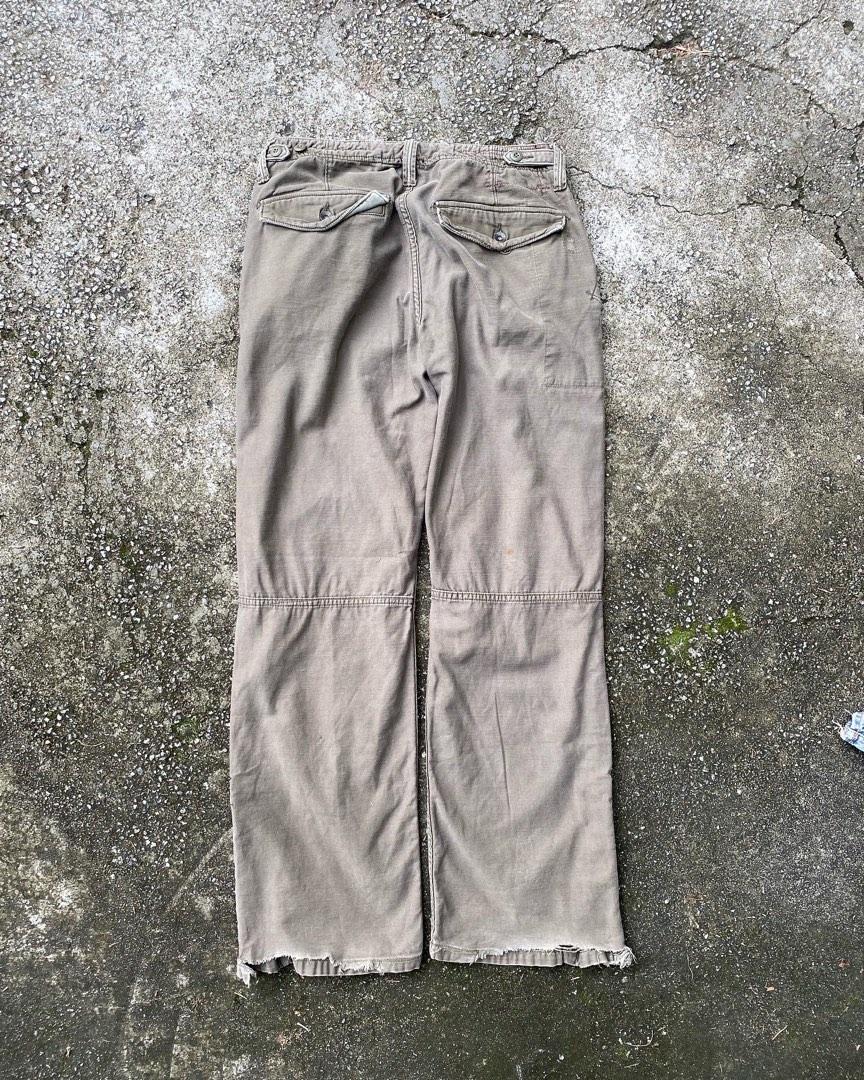 Vintage Baggy Military Cargos, Men's Fashion, Bottoms, Trousers on Carousell