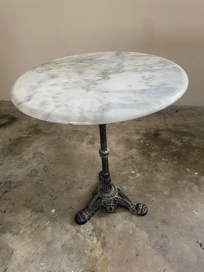 Vintage Marble table, Furniture & Home Living, Furniture, Tables & Sets ...