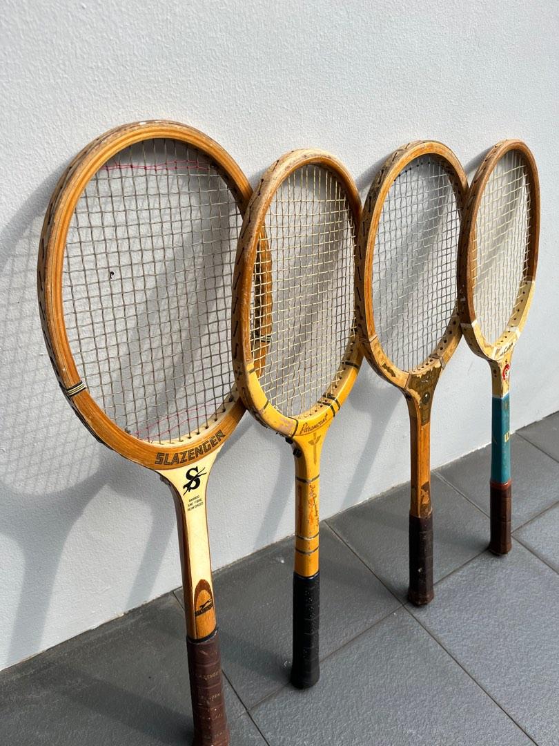Vintage Tennis Racket (set of 4), Sports Equipment, Sports & Games ...