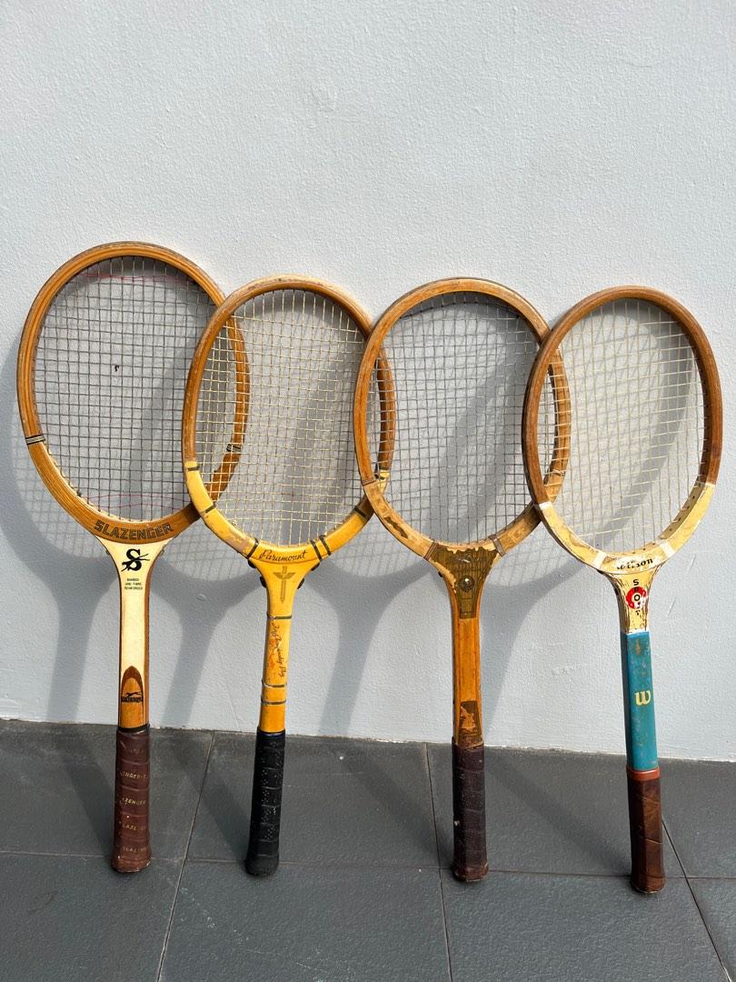 Vintage Tennis Racket (set of 4), Sports Equipment, Sports & Games ...