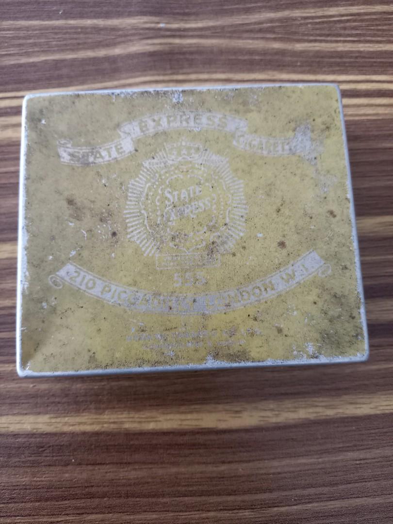 Vintage Tin rokok 555, Hobbies & Toys, Collectibles & Memorabilia ...