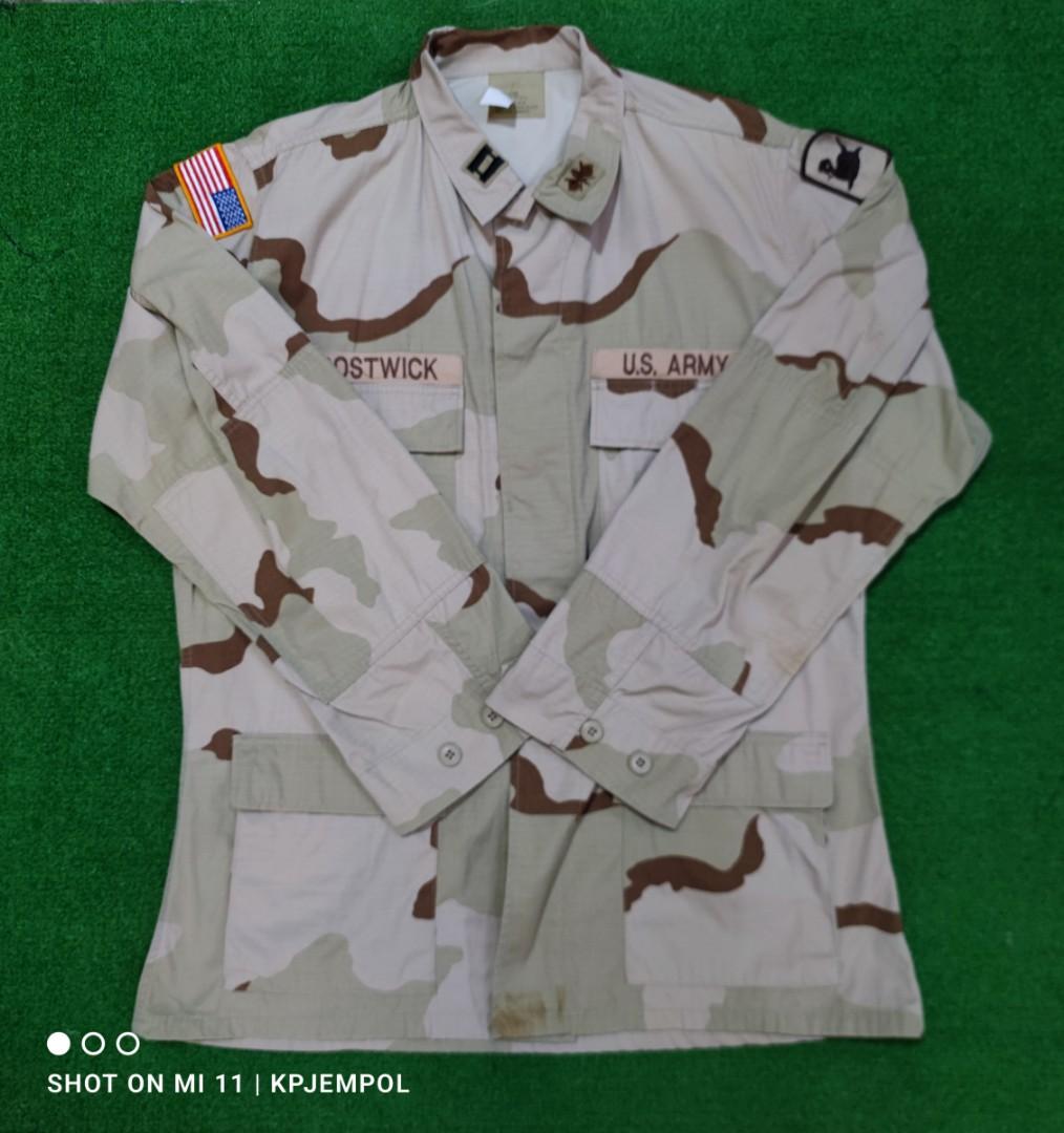 VTG Us Army BDU 3C Camouflage Jacket/ Uniform, Men's Fashion, Coats, Jackets and Outerwear on ...