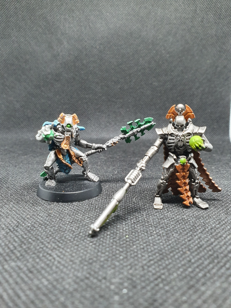 Warhammer 40K - Necron Cryptek + Lord, Hobbies & Toys, Toys & Games on ...