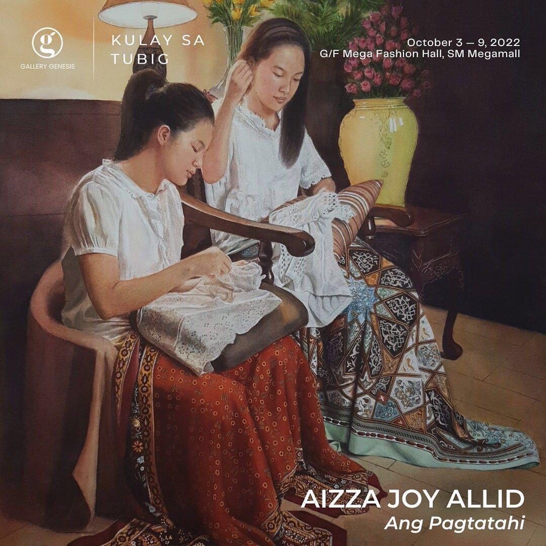 Watercolor Painting: 'Ang Pagtatahi' by Aizza Joy Allid, Furniture ...
