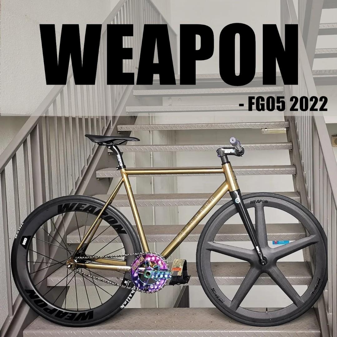 WEAPON fixie bike / fixed gear bike / Single speed bike - fG05 2022 - Frameset ($690) / Complete ...