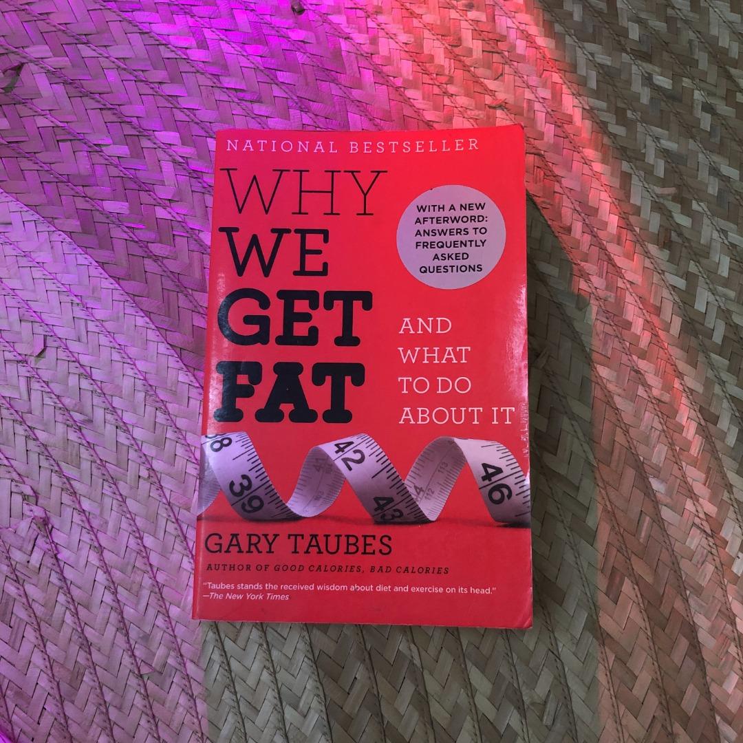 Why We Get Fat: And What to Do About It by Gary Taubes, Hobbies & Toys ...