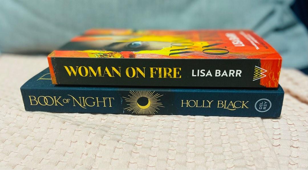 Booktok - Woman on Fire, Book of Night, Lisa Barr, Holly Black ...