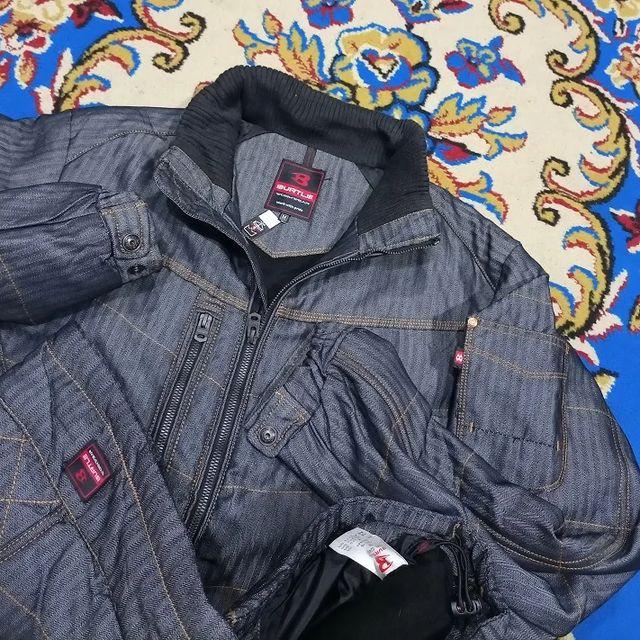 Work Jacket BURTLE size L ( P : 68 x L : 55 ), Fesyen Pria, Pakaian , Atasan di Carousell