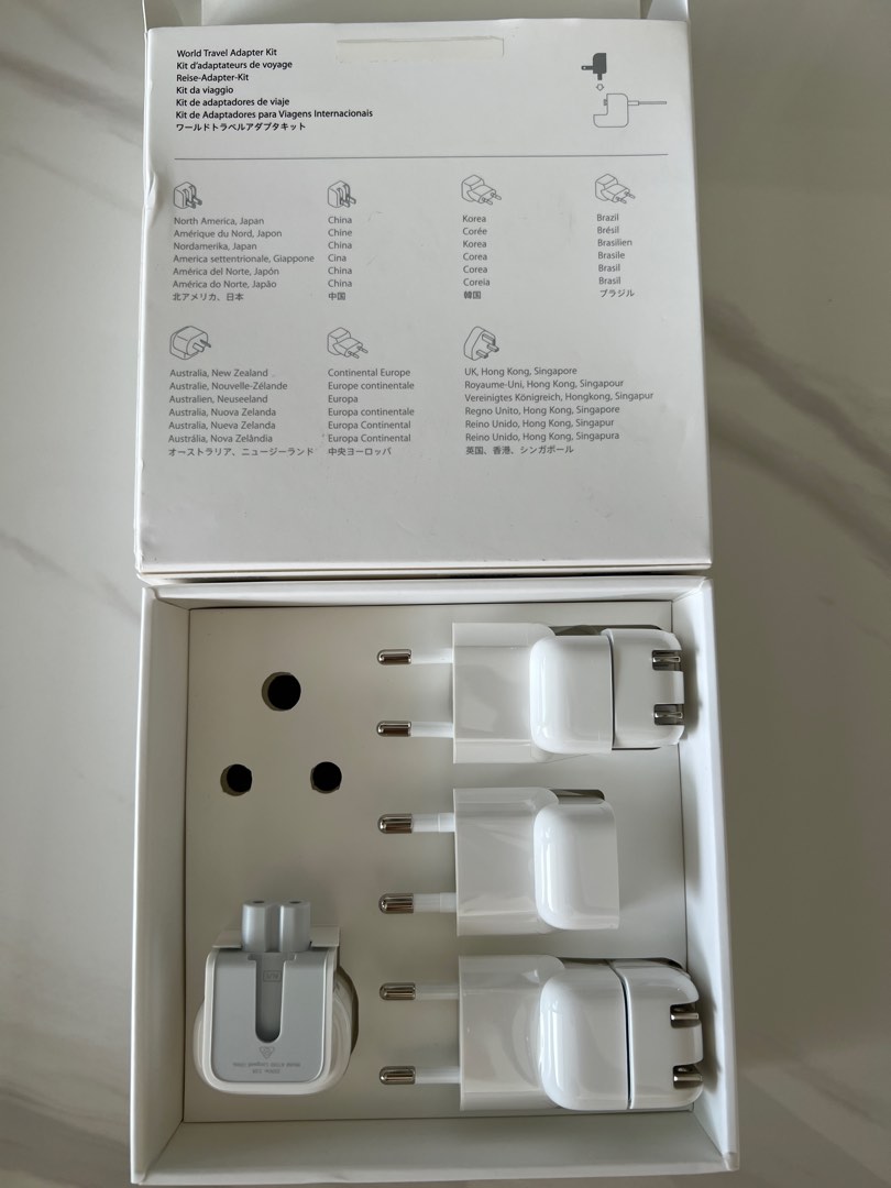 World travel adapter US EU UK AU Duck Head Power Charger Transfer Head ...