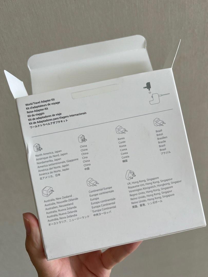 World travel adapter US EU UK AU Duck Head Power Charger Transfer Head ...