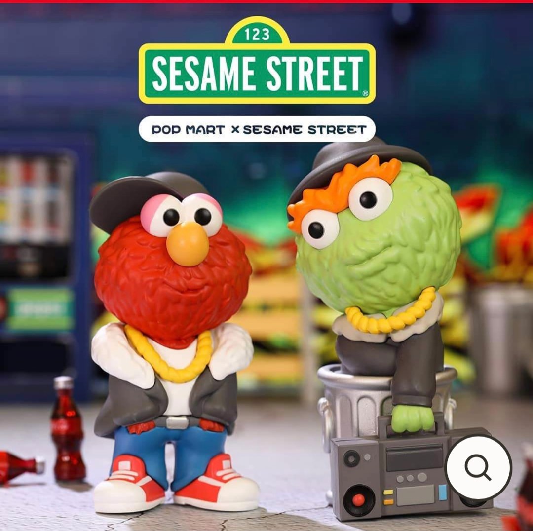 WTS SESAME x POPMART Elmo Cool, Hobbies & Toys, Toys & Games on Carousell