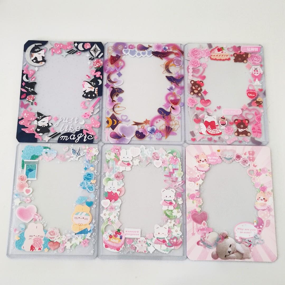 WTS/LFB Kpop Anime Photocard instock toploaders decorated stickers ...