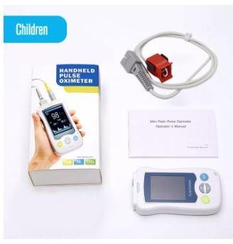 Yonker New Handheld Pulse Oximeter Portable blood oxygen Heart Rate Monitor For Newborns Child ...