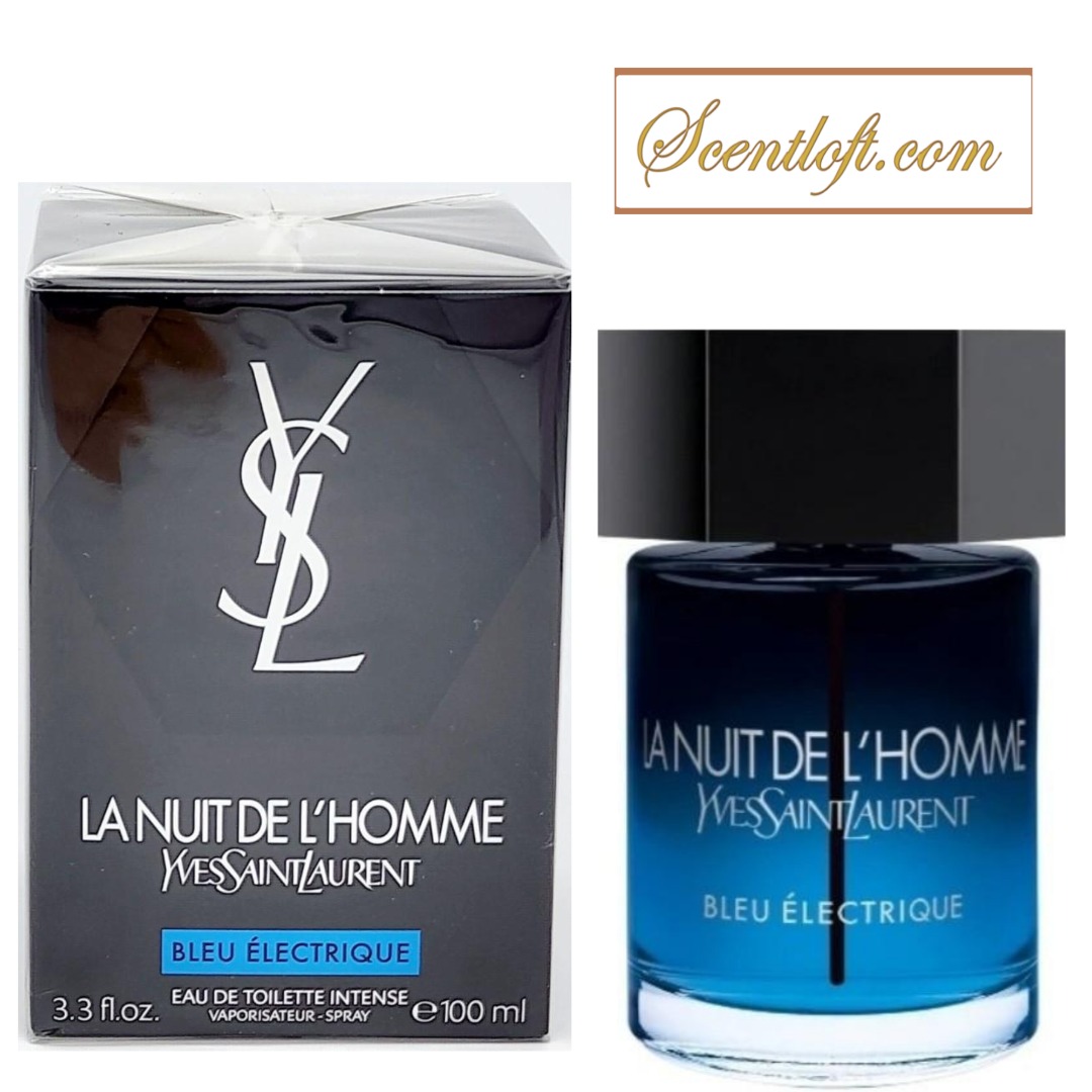 YSL La Nuit De L'Homme Bleu Electrique 100 ml BNIB (free delivery ...