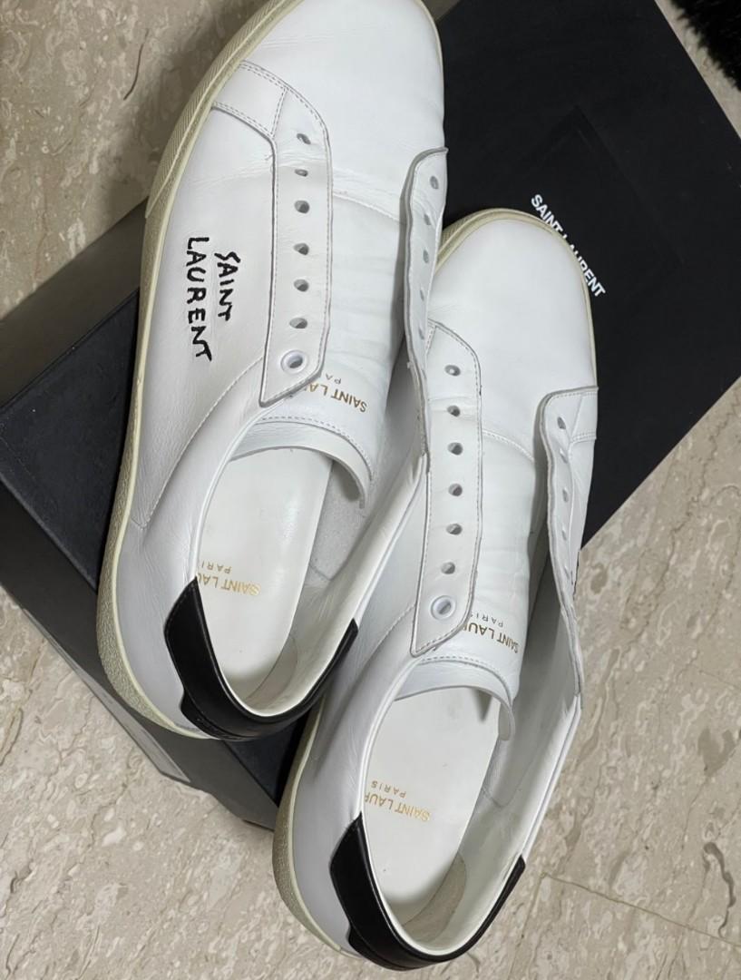YSL Saint Laurent SL/06 Court Classic Sneakers, Luxury, Sneakers ...