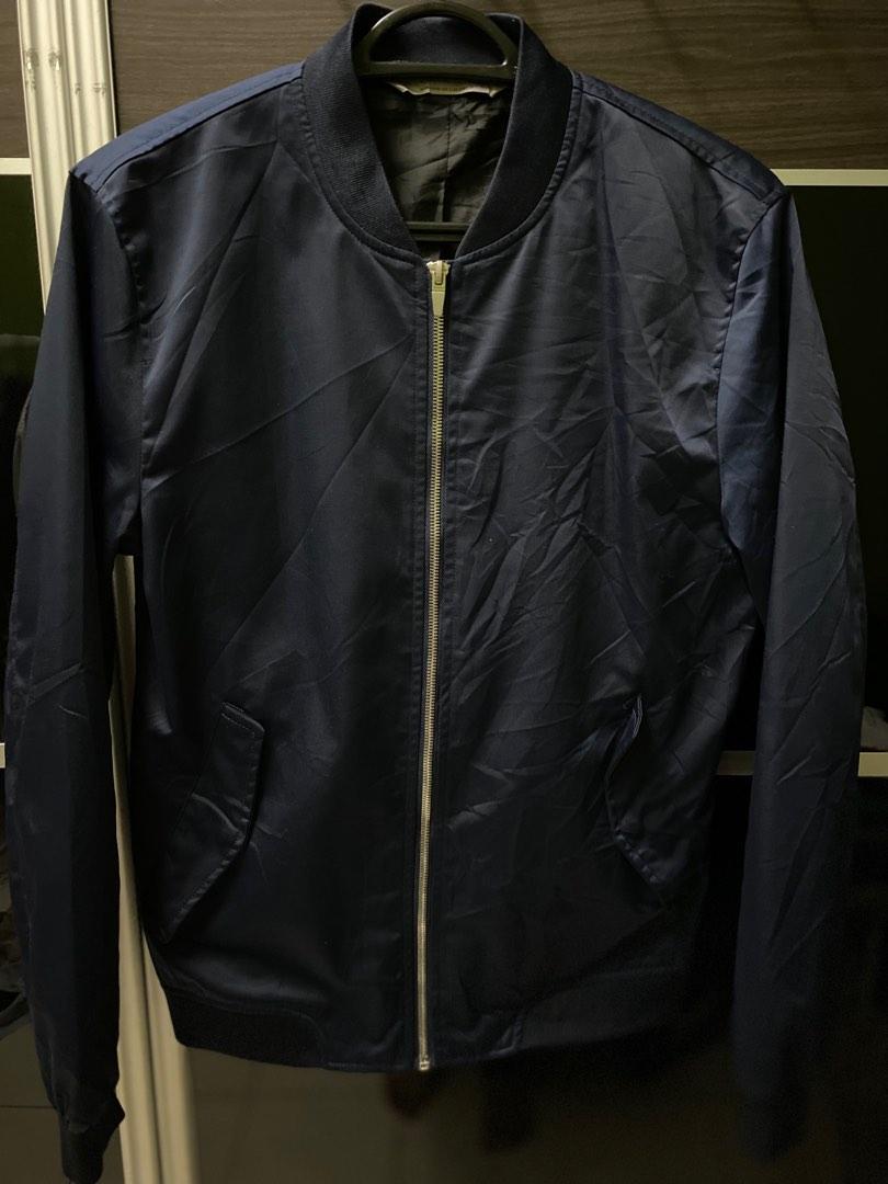 Zara Men Basic Bomber Jacket, Men's Fashion, Coats, Jackets and Outerwear on Carousell