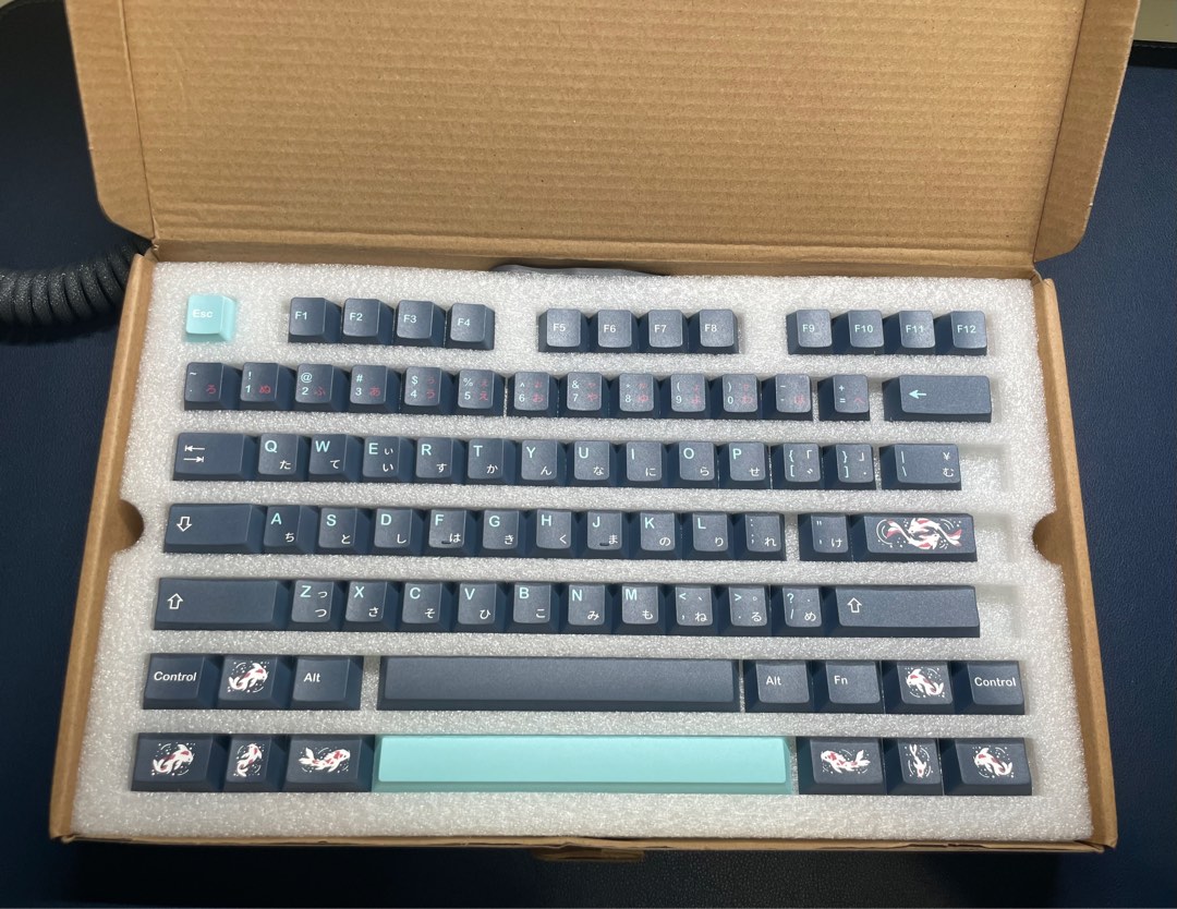 Zen pond keycaps (Gmk clone), 電腦＆科技, 電腦周邊及配件, 電腦鍵盤及相關產品 - Carousell