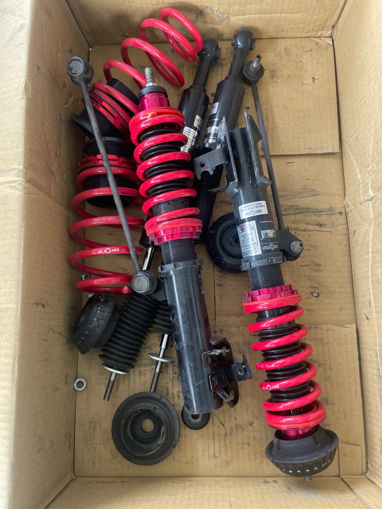 Zerone height adjustable coilover for GE6, Car Accessories, Accessories ...