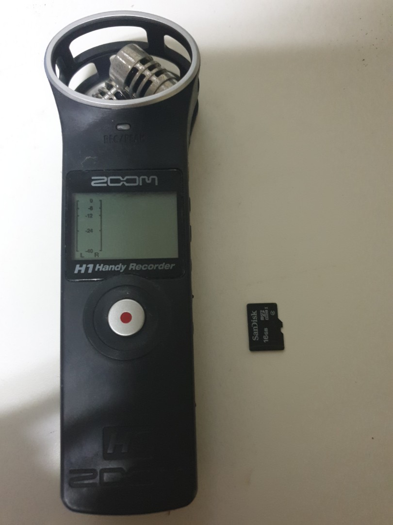 Zoom H1 Recorder, Audio, Voice Recorders on Carousell
