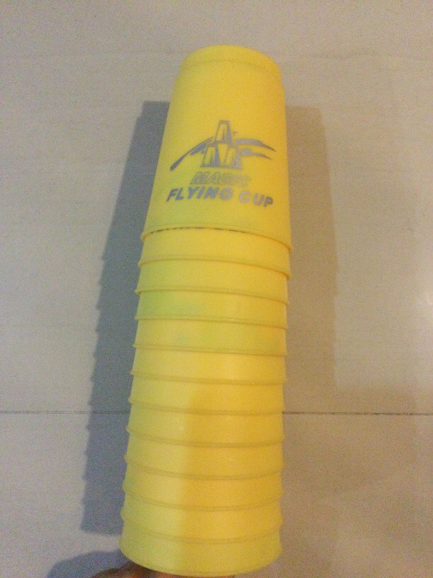 12 flying cups, Hobbies & Toys, Toys & Games on Carousell