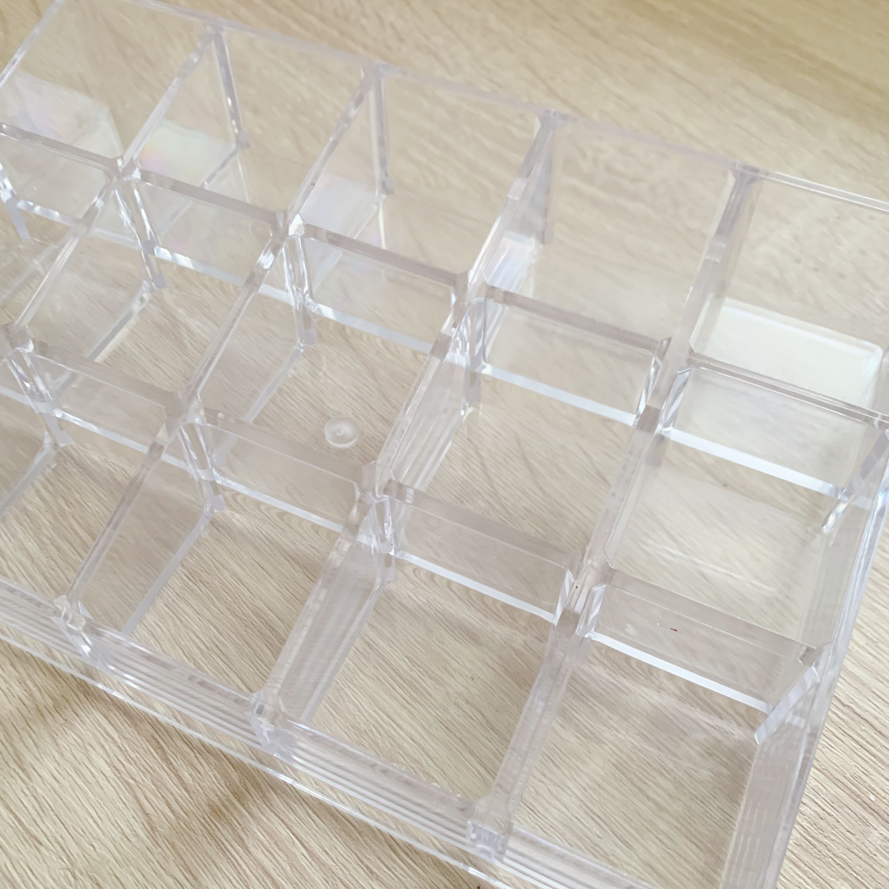 15-slot Acrylic Organizer, Women's Fashion, Jewelry & Organizers ...