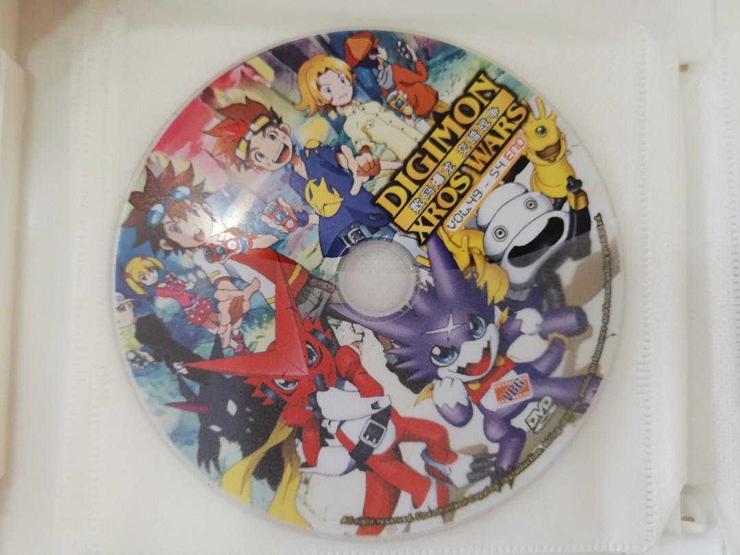 (3DVD) DIGIMON FUSION BATTLES (Digimon Xros Wars) Box 2 Vol. 31-54 ...