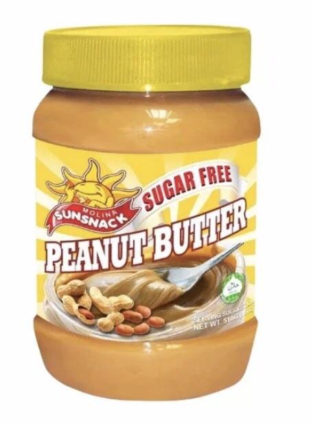 510g Sunsnack Sugar Free Peanut Butter, Food & Drinks, Packaged ...