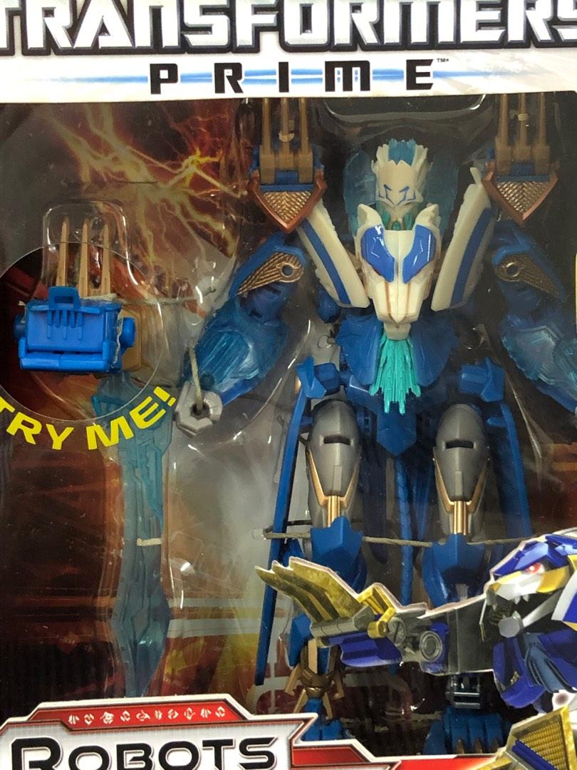 全新 動畫版 TRANSFORMERS 變形金剛 PRIME 領袖之証 - VOYAGER CLASS 星星叫 STARSCREAM 、藍獅王 ...