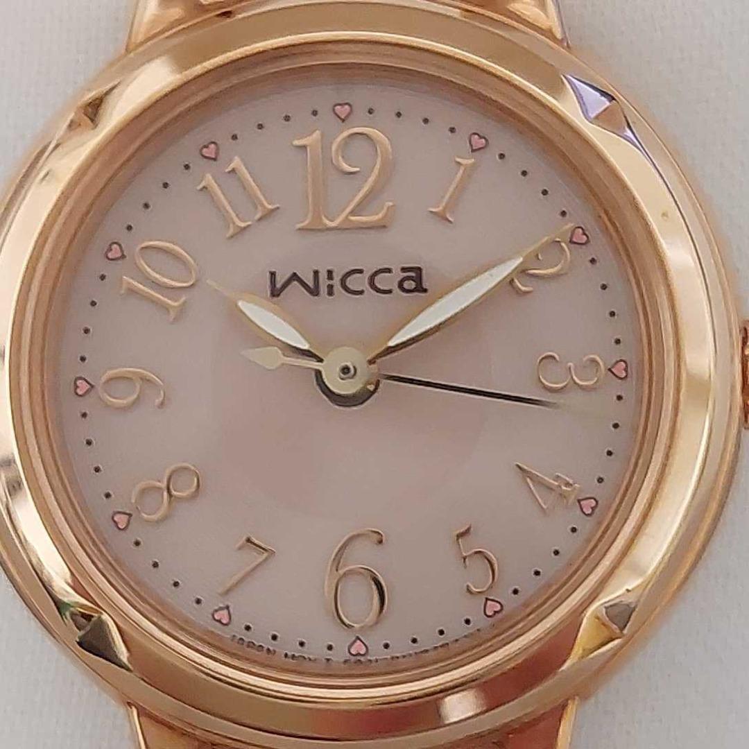 實拍照 CITIZEN Wicca E031-R006118 粉紅 玫瑰金 太陽能 女錶, 名牌精品, 精品手錶在旋轉拍賣