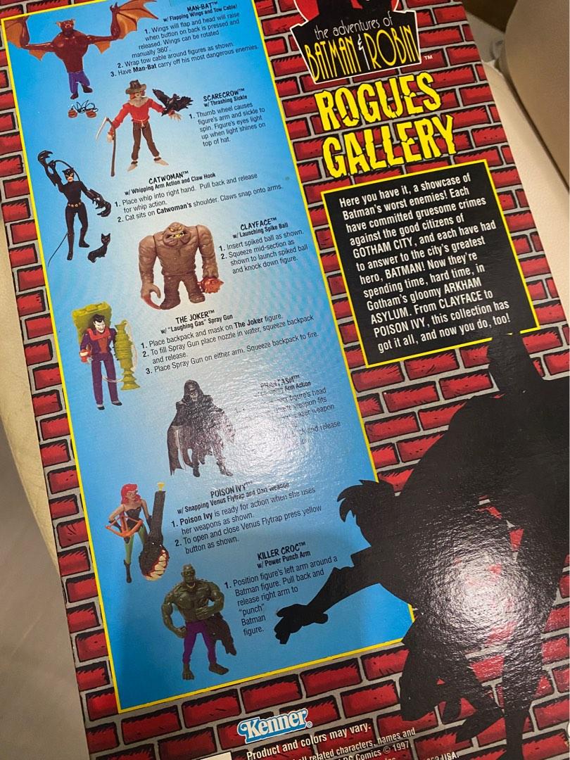 Adventures of Batman & Robin Rogues Gallery Kenner 1997 Factory 8 Figures! New! MISB, Hobbies ...