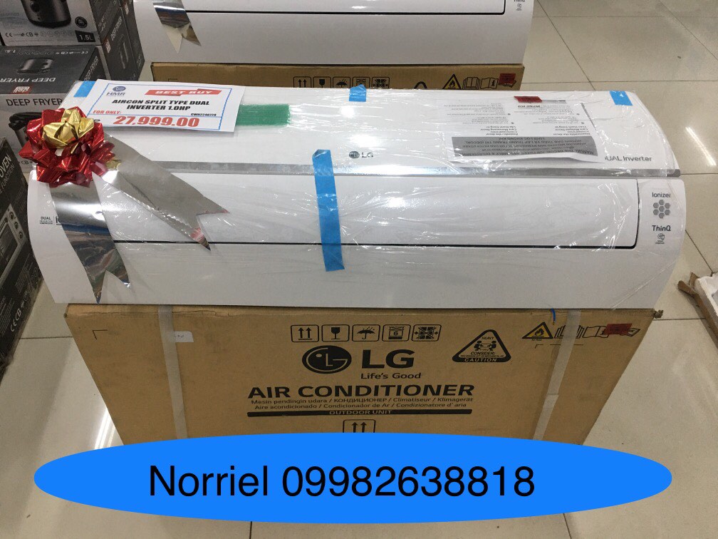 Aircon split type dual inverter 1.0hp, TV & Home Appliances, Air ...