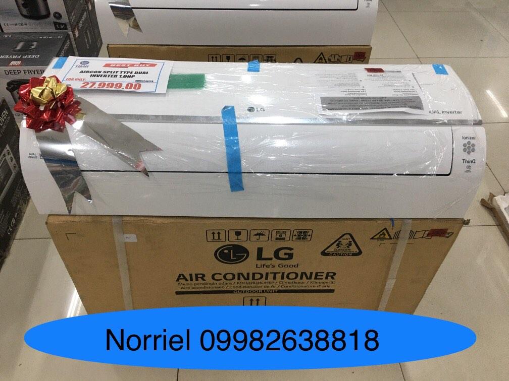 Aircon split type dual inverter 1.0hp, TV & Home Appliances, Air ...