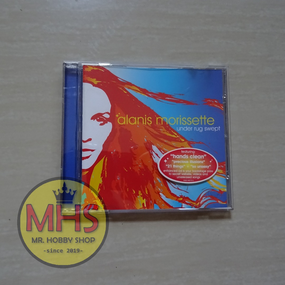 Alanis Morissette Under Rag Swept CD (100% Original Copy), Hobbies ...