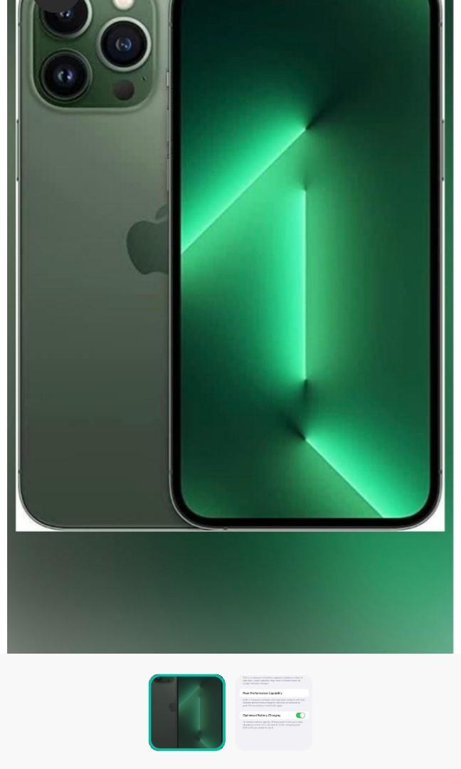 Alpine Green 256gb IPhone 13 Pro Max, Mobile Phones & Gadgets, Mobile ...