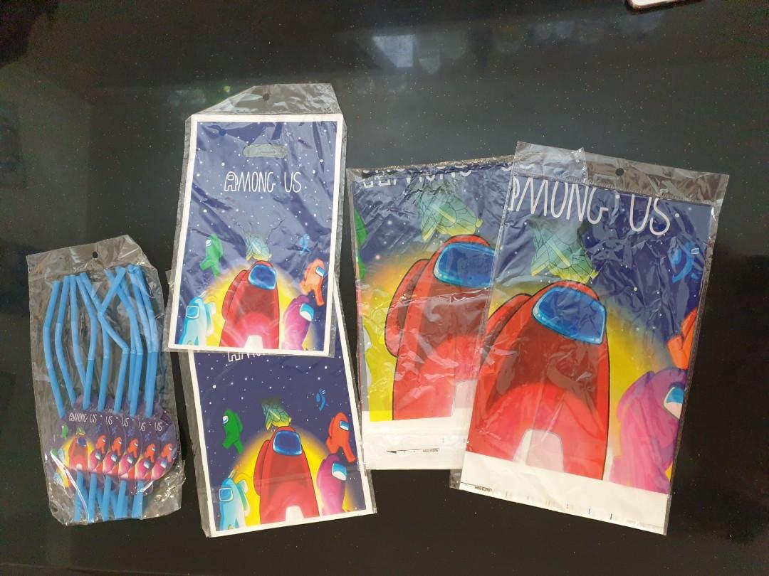 Among Us birthday pack bundle, Everything Else on Carousell