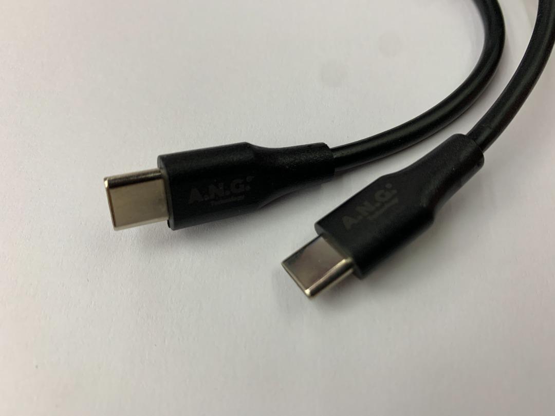 ANG Type-C3.1 Male to Male PD40W~100W Charging Cable, 電腦＆科技, 電腦周邊及配件 ...