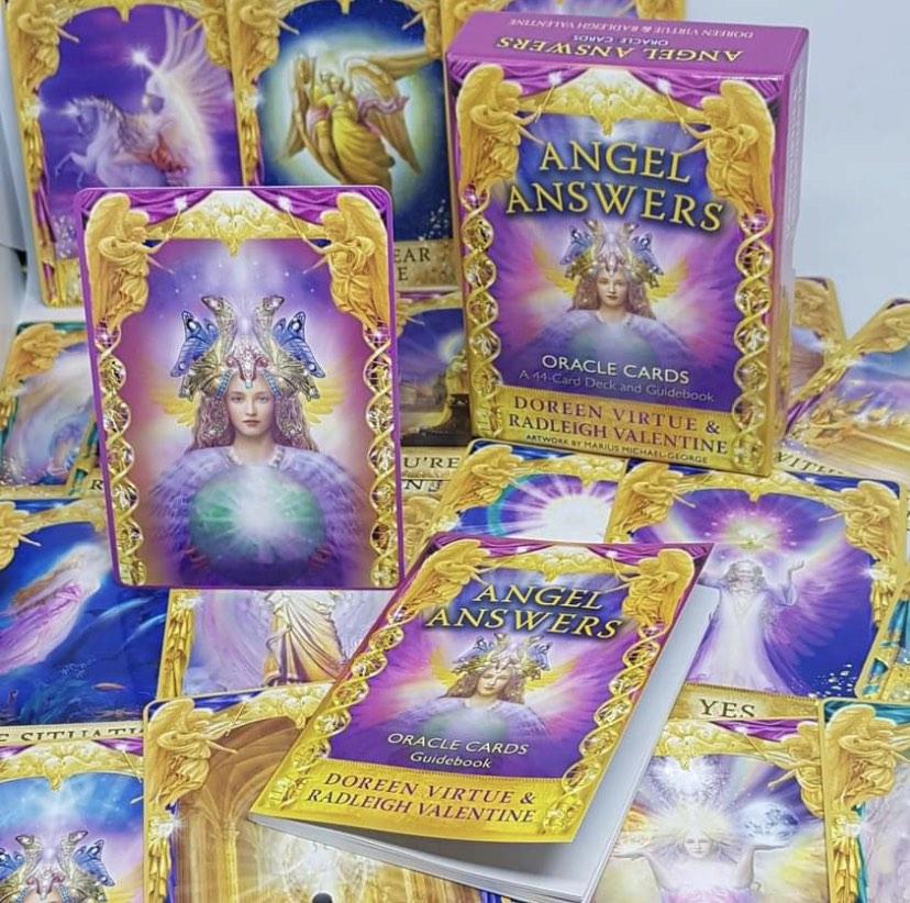 全新/Angel Answer Oracle Card 天使回應卡 神諭卡 占卜卡, 其他, 其他 - Carousell