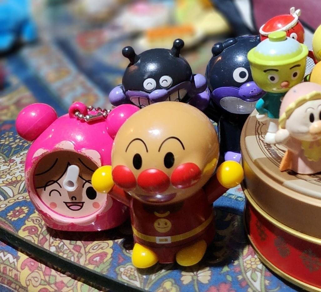 Anpanman Figures Mini Figures and bag, Hobbies & Toys, Toys & Games on ...