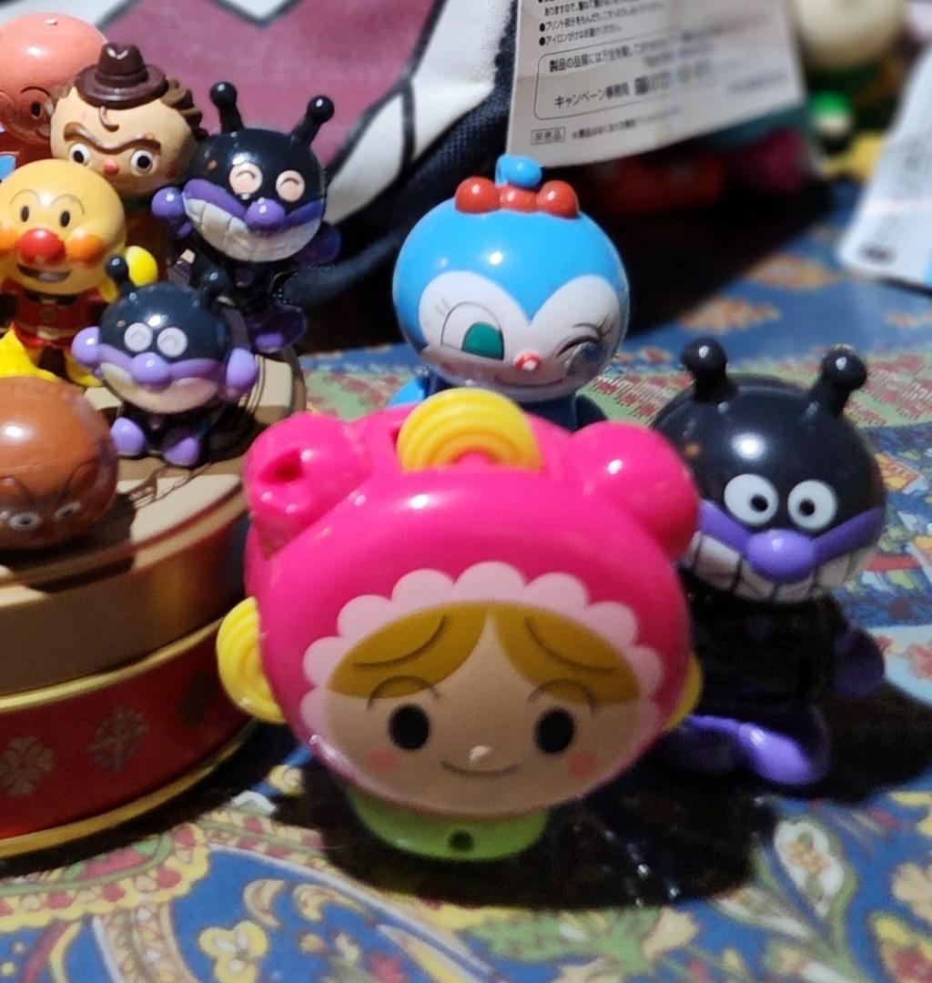 Anpanman Figures Mini Figures and bag, Hobbies & Toys, Toys & Games on ...