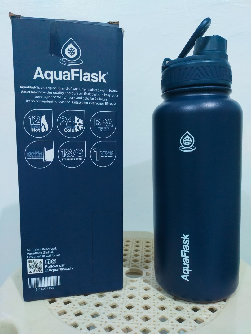 Aqua Flask 32, Furniture & Home Living, Kitchenware & Tableware, Water ...