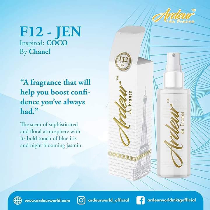 Ardeur De France Perfume for Ladies, Beauty & Personal Care, Fragrance ...