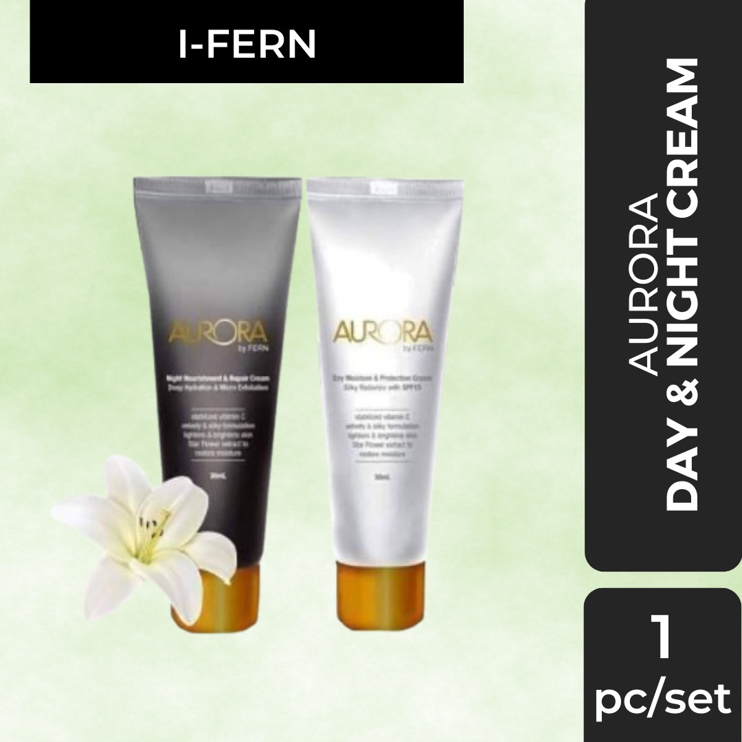Authentic I-Fern Aurora Day & Night Cream, Beauty & Personal Care, Face ...