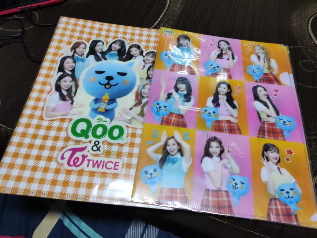Authentic Japan Twice x Qoo team up Folder, Hobbies & Toys, Stationary & Craft, Stationery ...