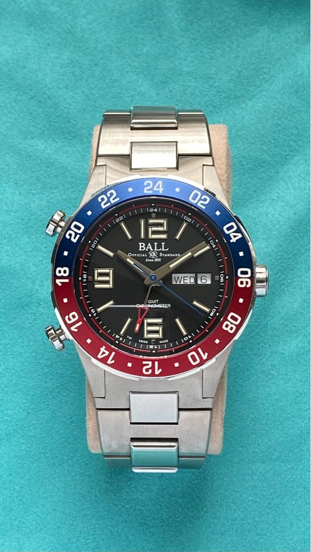 Ball GMT watch, 名牌, 手錶 - Carousell