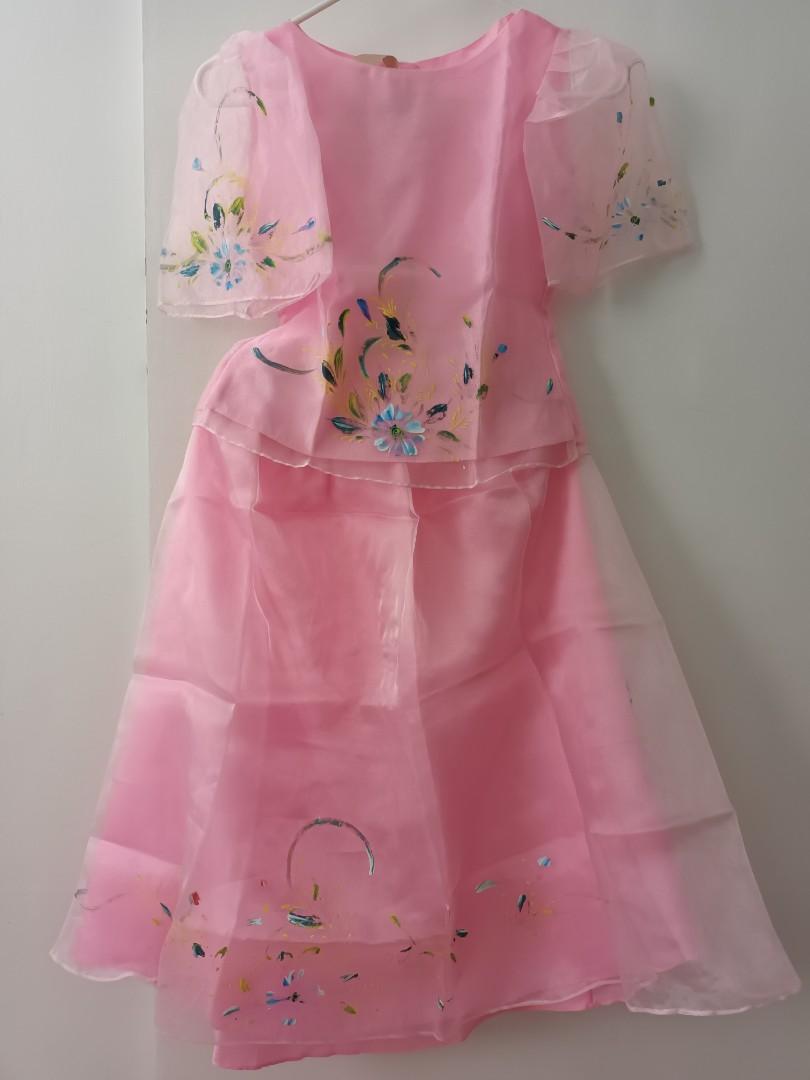 Baro't Saya / Filipiniana Costume 11-12yo, Women's Fashion, Dresses ...