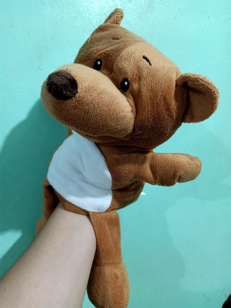 BEAR HAND PUPPET, Hobbies & Toys, Toys & Games on Carousell